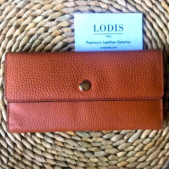 Lodis | Bags | Brand New Lodis Premium Leather Rfid Large Wallet | Poshmark